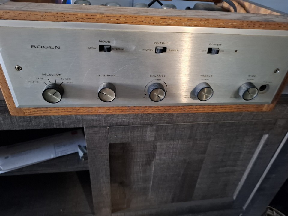 Bogen AP35 Intergrated amplifier Not Tested | eBay