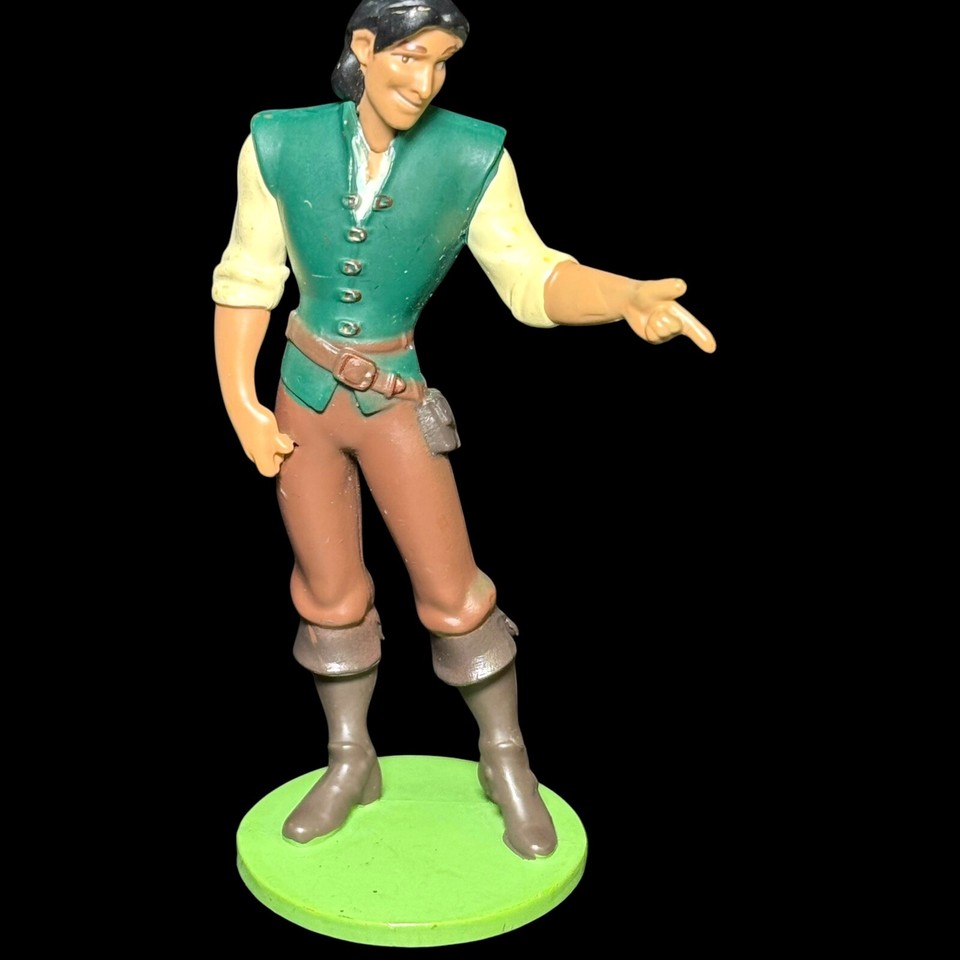 Disney Tangled Figures Flynn, Hook Hand, Pascal Lot Of 5 | eBay
