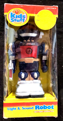 ROBOT - KIds Stuff Battery Operated 8" Light and Sound ROBOT (KR) | eBay
