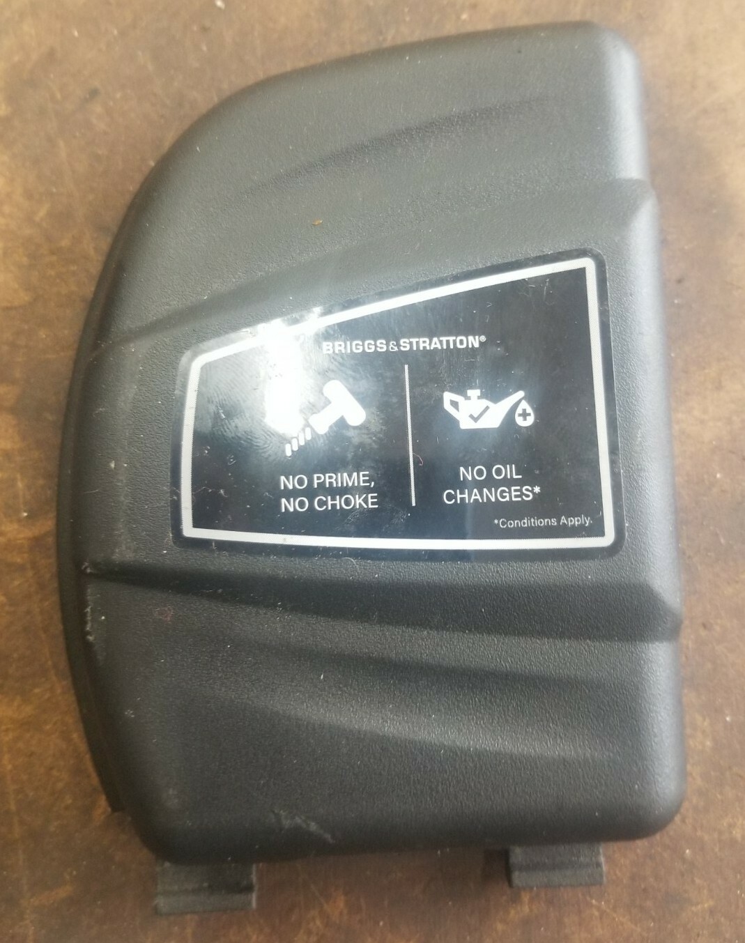 Genuine Briggs & Stratton Air Cleaner Cover 595658 Base & Tube 09P602 ...