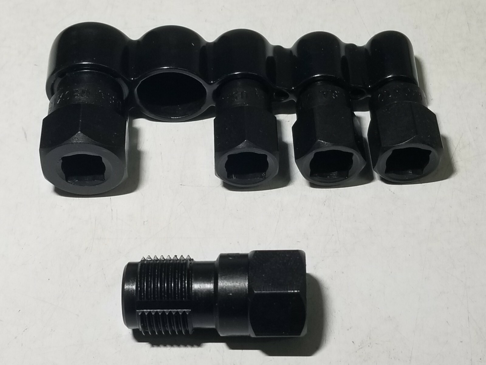 Lang 5pc Specialty Spark Plug & NOx Sensor Re-threader Socket Set #1030 ...