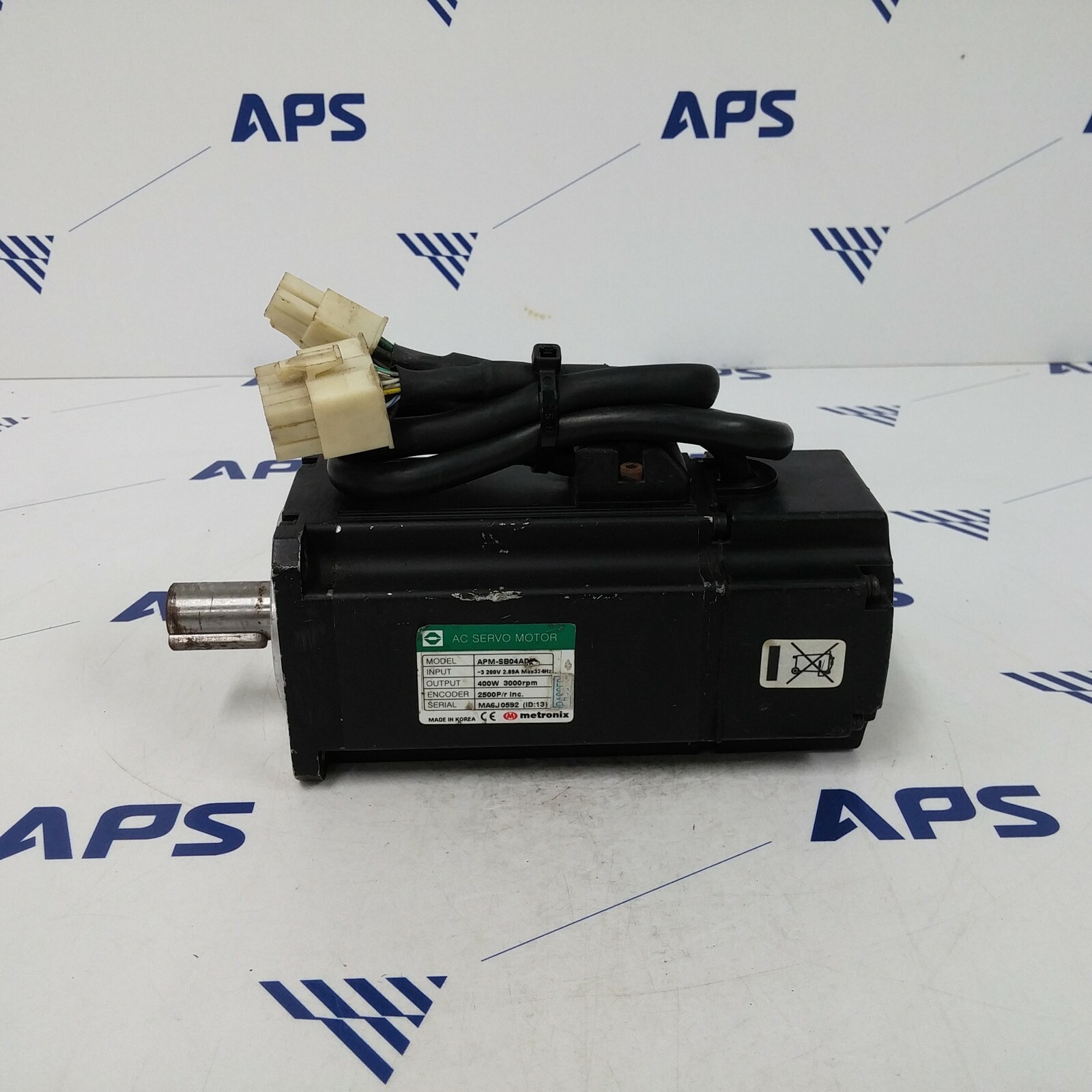 403-0401// METRONIX APM-SB04ADK AC SERVO MOTOR ASIS | eBay