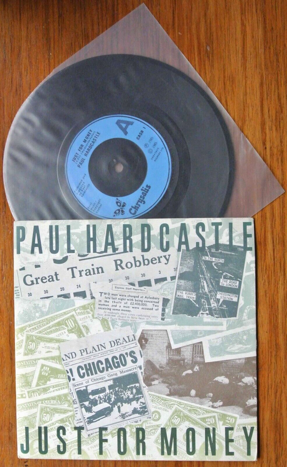 Paul Hardcastle – Just For Money [Very Good+ Cond] (Chrysalis CASH 1 ...