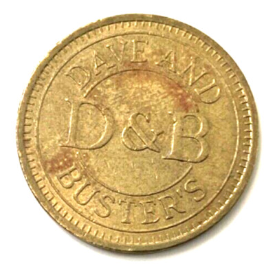 Dave & Busters Gaming Token | eBay