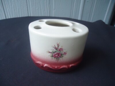 wagner & ryder Australia beaker toothbrush toothpaste holder maroon ...