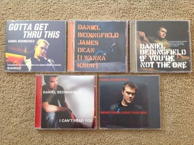 DANIEL BEDINGFIELD CD SINGLES JOBLOT BUNDLE OF 5 INCLUDES - GOTTA GET ...