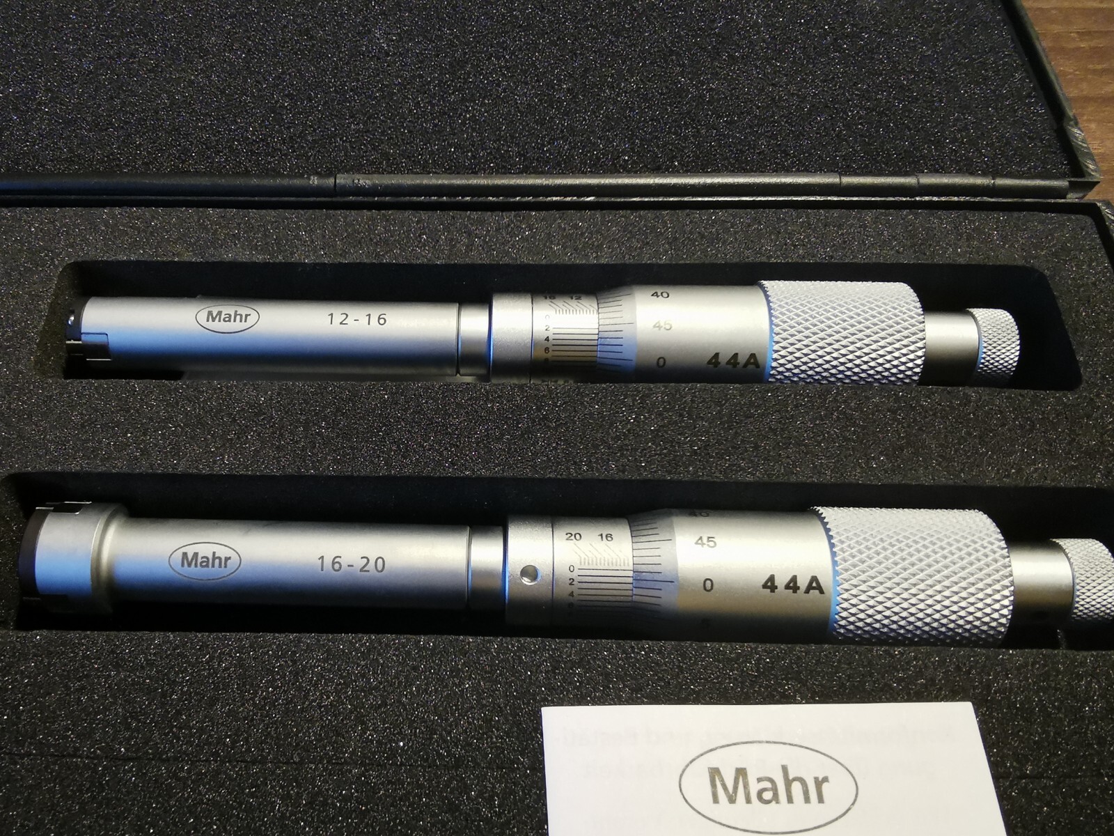 Mahr three point inside microméter. 12-16 mm and 16-20 mm. | eBay