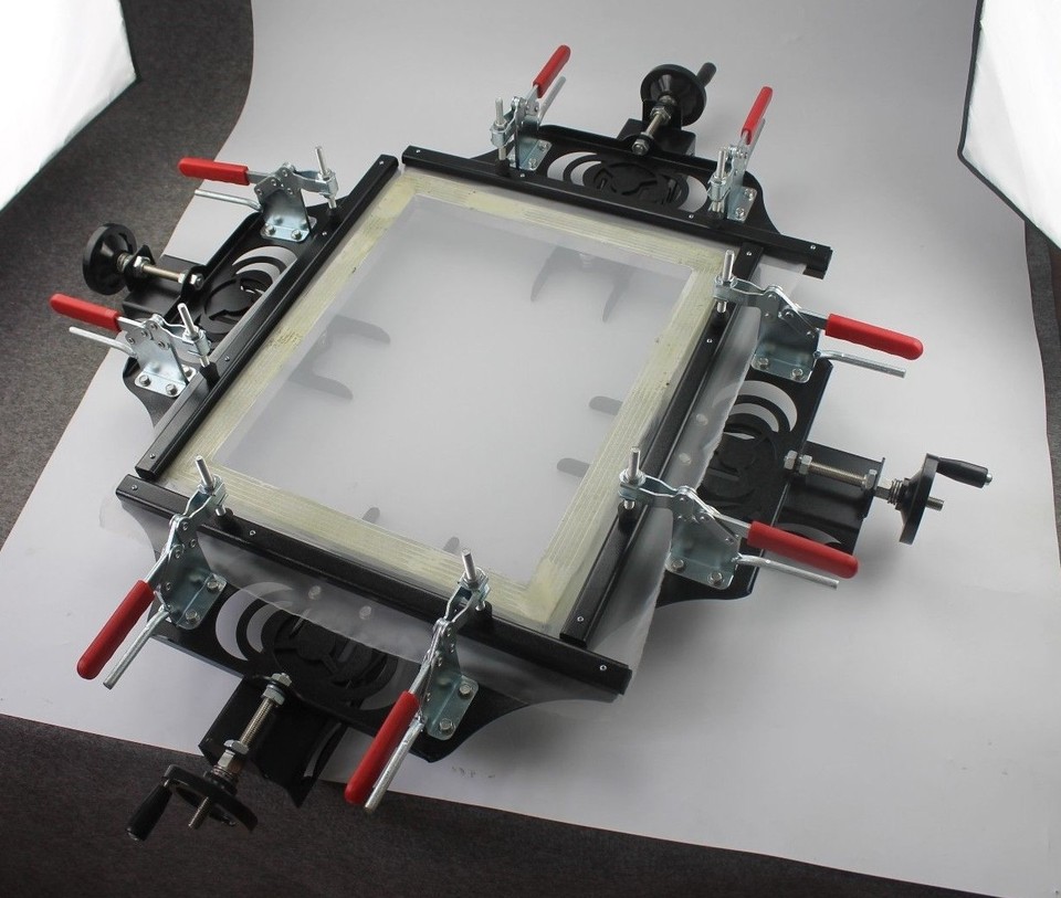 24" x 24" Manual Screen Printing Stretcher Fast Clip Frame Silk ...