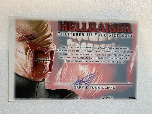 Neca Hellraiser Chatterer Bust Full Size | eBay