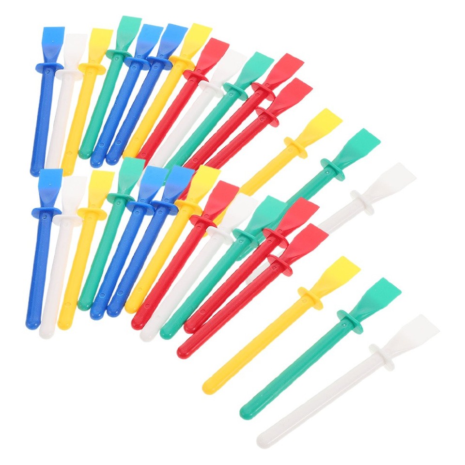 30 Pcs Smooth Adhesive Application Kit Colored Glue Smears Sticks | eBay UK