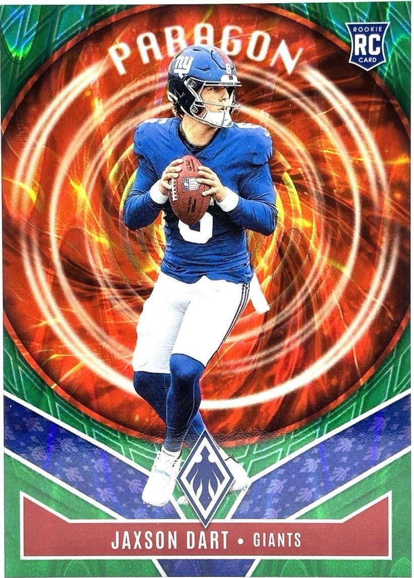 2025 Panini Phoenix - Paragon Jaxson Dart #4 Green Seismic /25 (RC) for ...