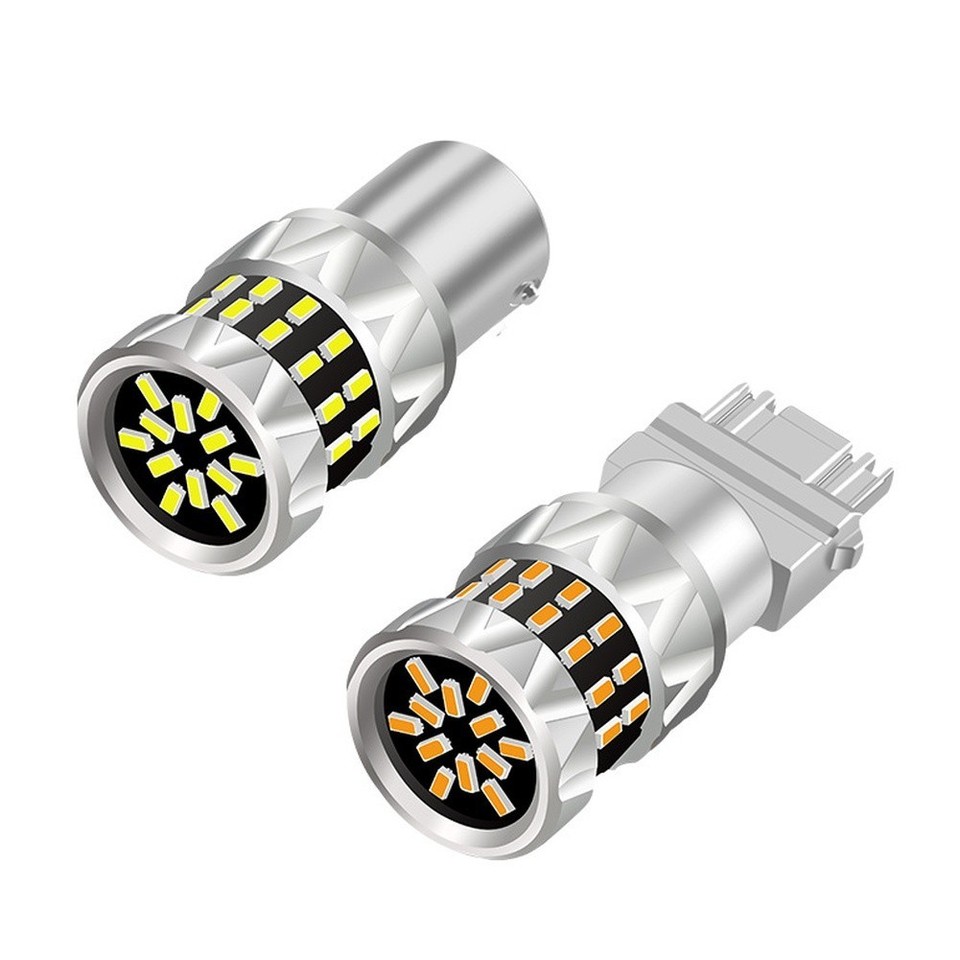 Brake Tail Signal White LED Light Bulb for Car Fits 1156 1157 7440 7443 ...