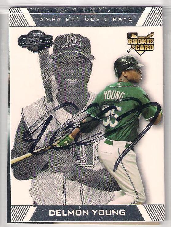 2007 Topps Co-Signers - Autograph #96 Delmon Young (AU) for sale online ...