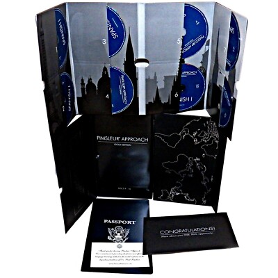 Pimsleur Approach Spanish 1 Language Course Gold Edition Set 16 CDs 30 ...