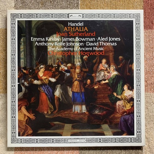 LP L OISEAU LYRE 417 126 1 Handel Opera Attalia Christopher Hogwood ...