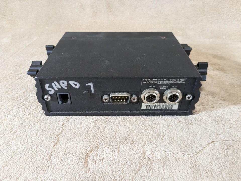 Stalker Dual DSR Police Radar Unit w/ Remote and Brackets Only | eBay