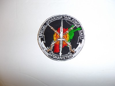 b3895 US Military Afghanistan Special Operation Task Force East patch ...