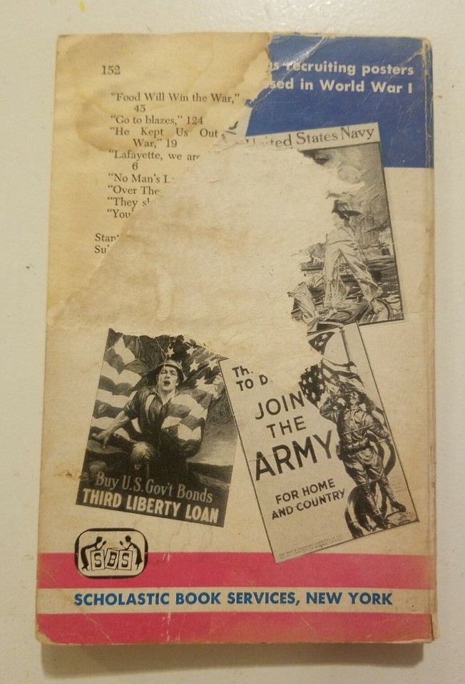 The United States in World War 1 Don Lawson Paperback Book 1964 ...