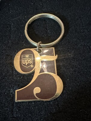 UPS 95th Anniversary Keychain United Parcel Service Delivery Driver | eBay