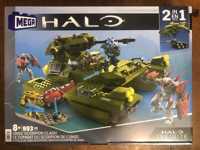 Halo UNSC Scorpion Clash Set BNIB SEALED Mega Bloks Blocks Construx | eBay