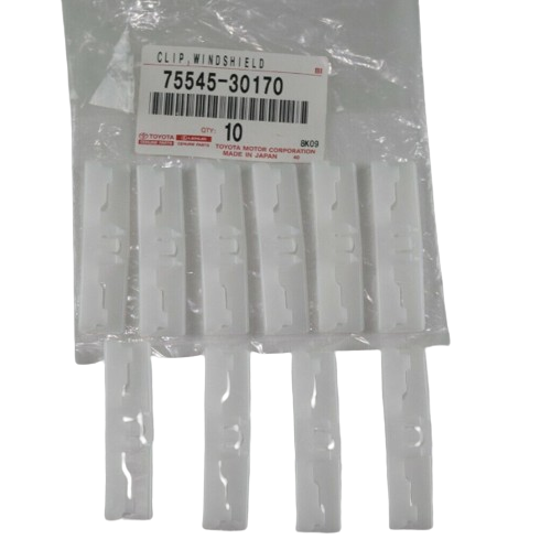 Lexus Genuine toyo GS350 GS450H WINDSHIELD SIDE MOULDING CLIPS 75545 ...
