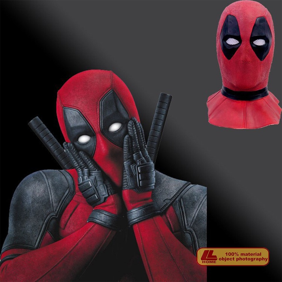 Anime Halloween Deadpool Mask Handsome Funny cosplay COOL Prop Suit Toy ...