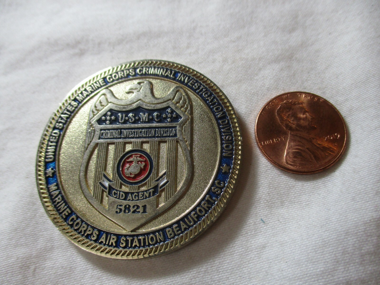 Marine Corps Criminal Investigation Division MCAS Beaufort SC Challenge ...