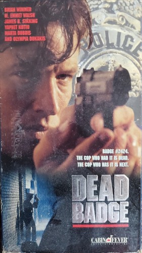 Dead Badge (VHS, 1995) 32621011431 | eBay