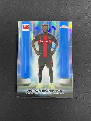 Victor Boniface 2023-24 Topps Chrome Bundesliga Ultrabeam Sapphire #UB ...