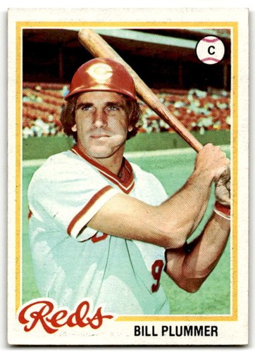 1978 Topps Bill Plummer #106 Cincinnati Reds VG-EX | eBay