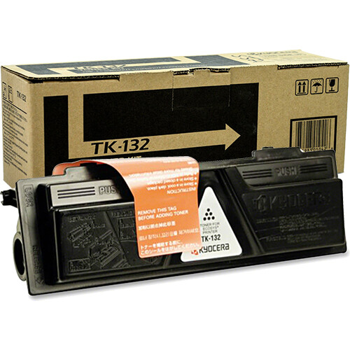 Kyocera FS-1350DN (TK-132) Black Standard Yield Toner Cartridge (7,200 ...