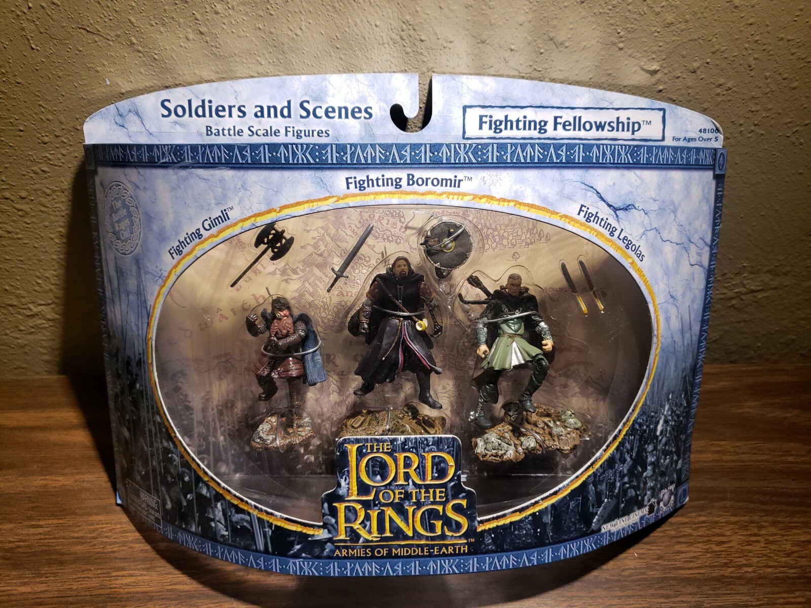 Lord of the Rings Fighting Fellowship, Gimli, Boromir & Legolas. Play ...