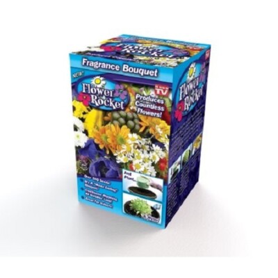 Flower Rocket AS SEEN ON TV Fragrance Bouquet Kit Over 500 Seeds | eBay