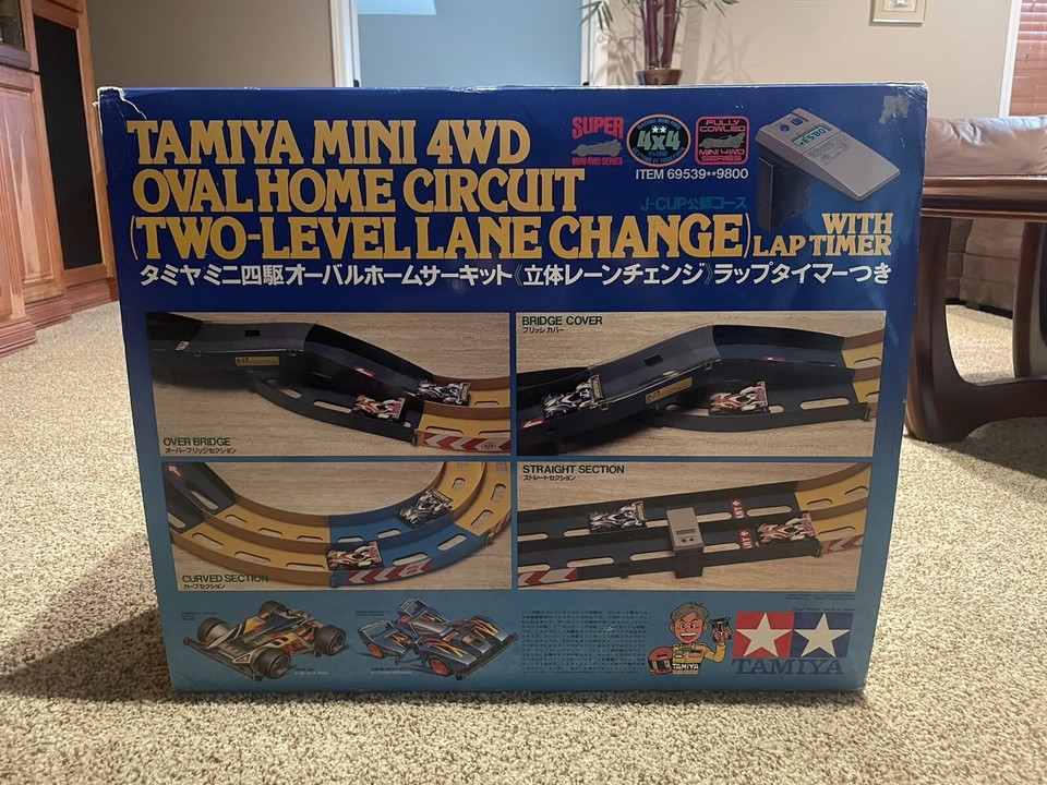 Tamiya Mini 4wd Oval Home Circuit (Two Level Lane Change) | eBay