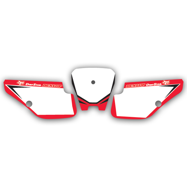 2001-2003 HONDA XR 70 XR70 GRAPHICS with custom backgrounds STICKER ...