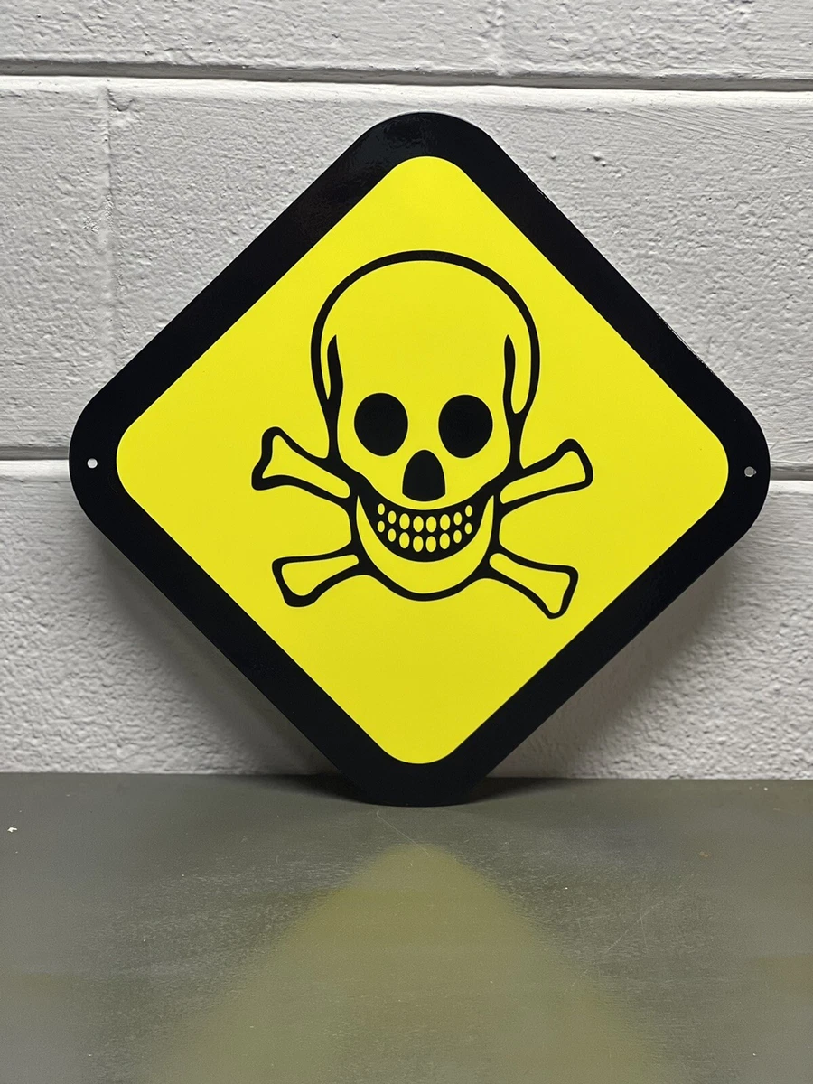 Skull And Crossbones Danger Sign