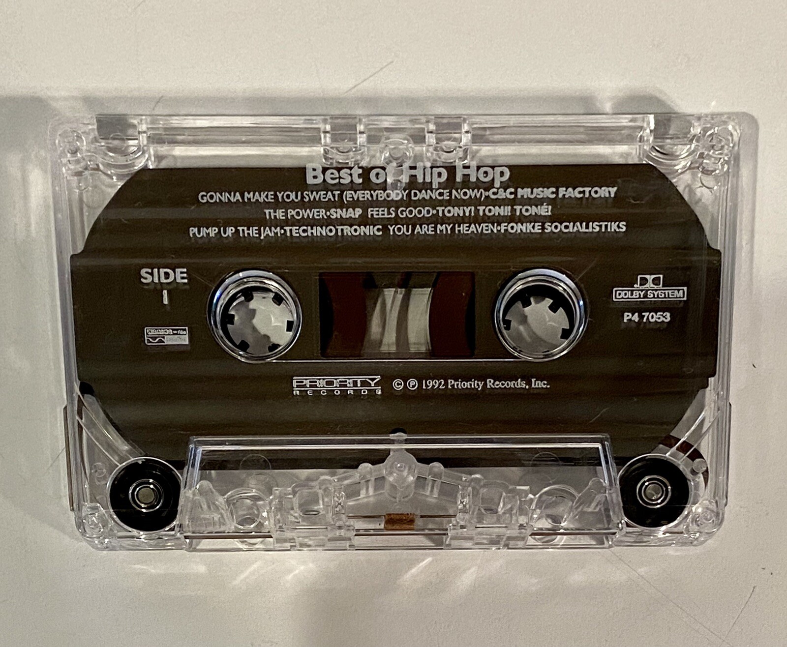 Vintage Priority Records Best Of Hip Hop Cassette 1992 Too Short LL ...