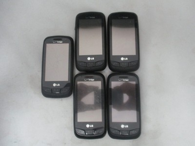 LOT OF 5 FAIR VERIZON LG COSMOS TOUCH VN270 QWERTY SLIDER KEYPAD FAST ...