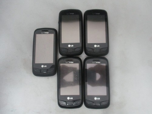 LOT OF 5 FAIR VERIZON LG COSMOS TOUCH VN270 QWERTY SLIDER KEYPAD FAST ...