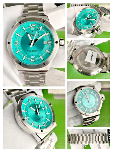 Invicta Specialty Swiss ETA F06.111 Quartz Men SS Watch 49246 Sky Dial ...