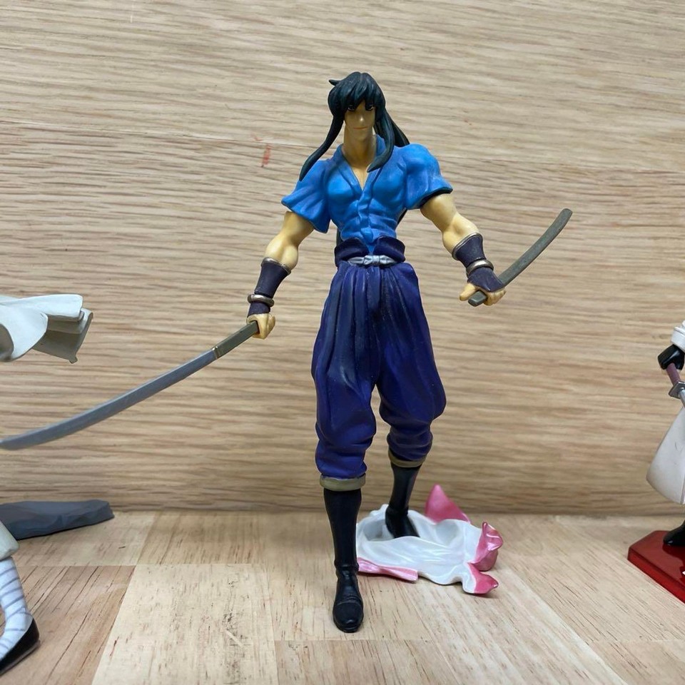 Rurouni Kenshin Figures Set Anime Manga Shishio Makoto Himura Kenshin ...
