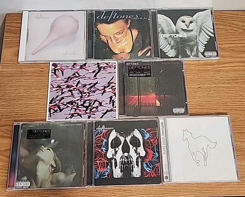 Lot of 8 Deftones CDs - Adrenaline Around the Fur Diamond Eyes Gore Koi No Yokan | eBay