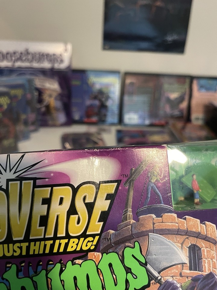 VTG Kenner Microverse Goosebumps Terror Tower Micro Playset SIGNED TIM ...