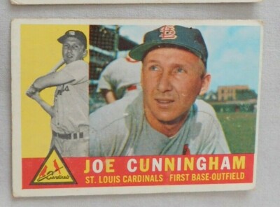 1960 Topps #40 Joe Cunningham St. Louis Cardinals Baseball Card ex | eBay