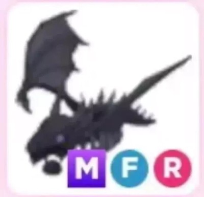 Mega Neon Shadow Dragon MFR (Mega Fly Ride) + Mega Neon Cow |ADOPT PETS ...