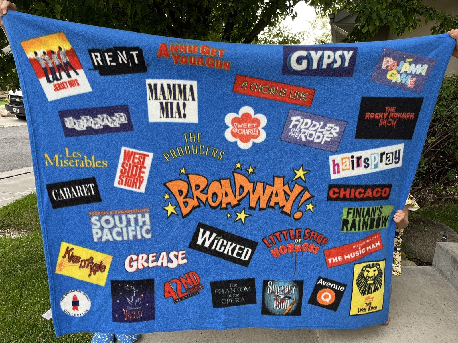 Kanata Musicals Blanket -Wicked, Lion King, Phantom of the Opera, Les ...