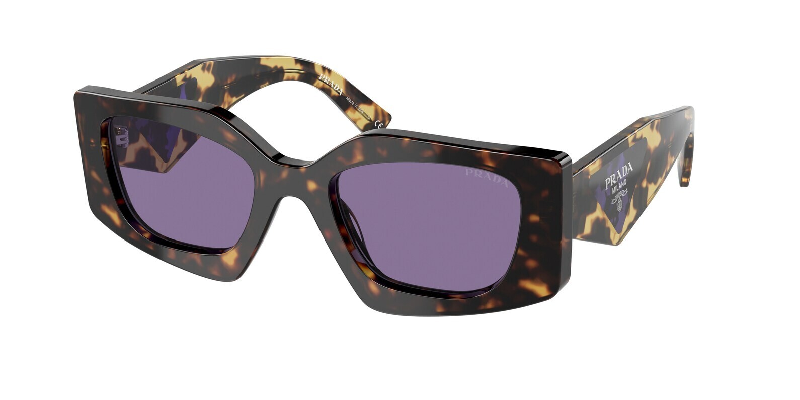 PRADA 0PR15YS 2AUO5Q VIOLET MIRROR LENS | eBay