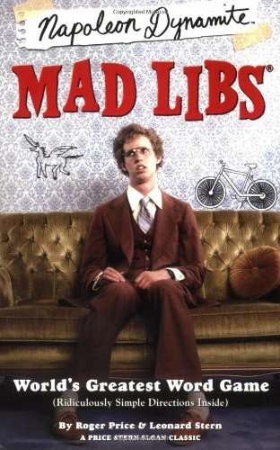 NAPOLEON DYNAMITE MAD LIBS By Roger Price & Leonard Stern 9780843120110 ...