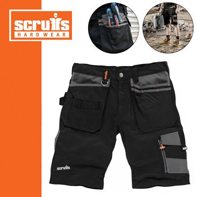 Scruffs 34"W Black Trade Hard Wearing Work Multiple Tool Pocket Pouch ...