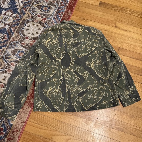 Rare Vietnam War Airborne ARVN Tiger Stripe Camouflage Jacket and ...
